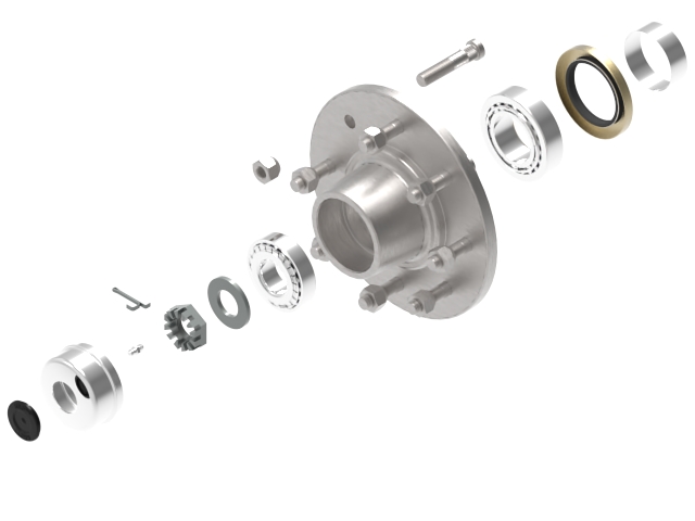 Hub 7000 lbs