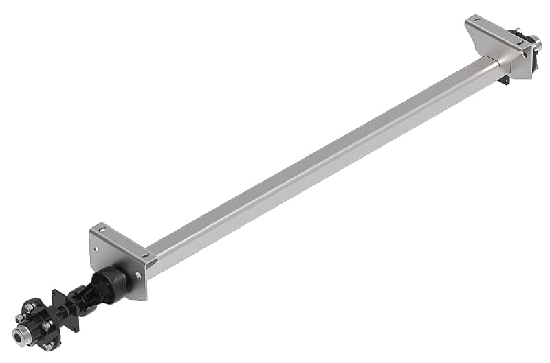 Rubber torsion axle 2200 lbs